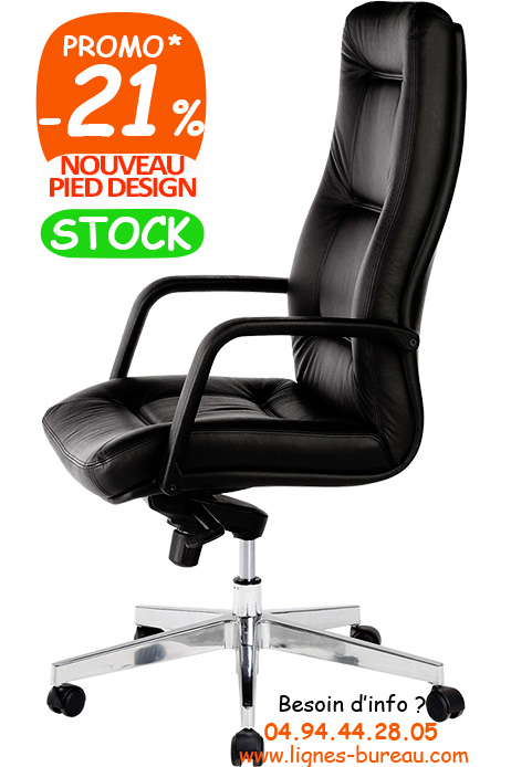 Fauteuil président basculant axe decentre fregate - Mobilier de bureau ...